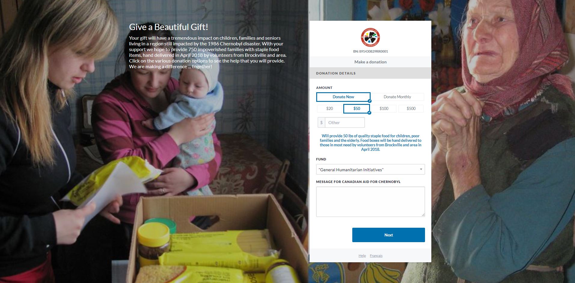 Charities Creating High-Impact Campaigns | CanadaHelps - Donate to any ...