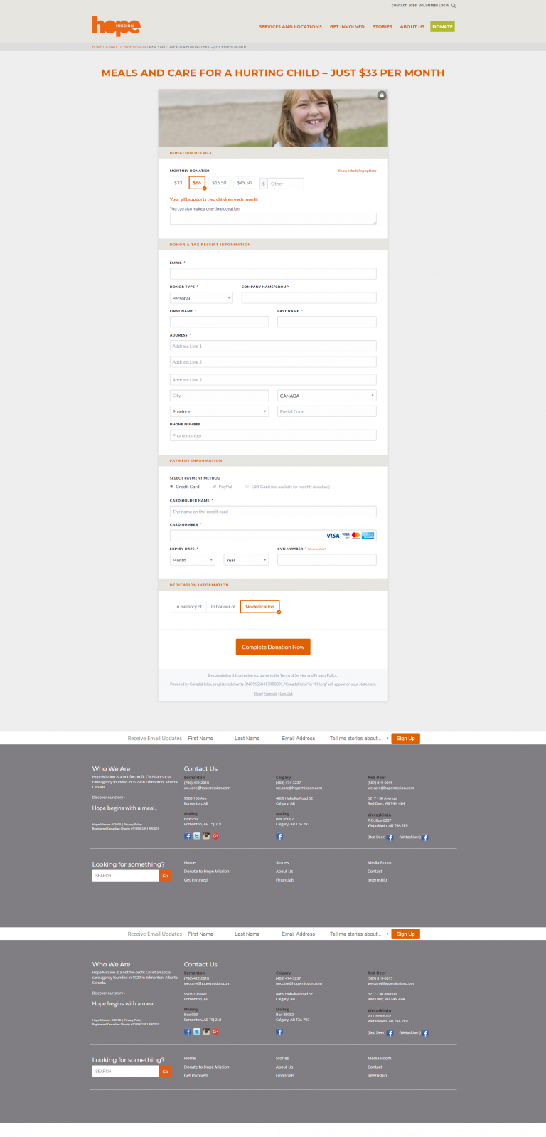 Charities Creating High-Impact Campaigns | CanadaHelps - Donate to any ...
