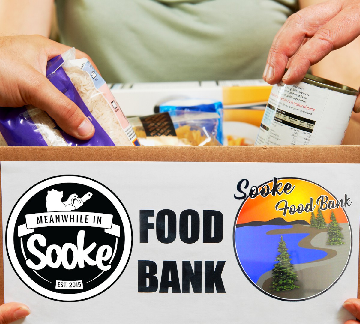 Meanwhile in Sooke Holiday Food Bank Challenge - CanadaHelps