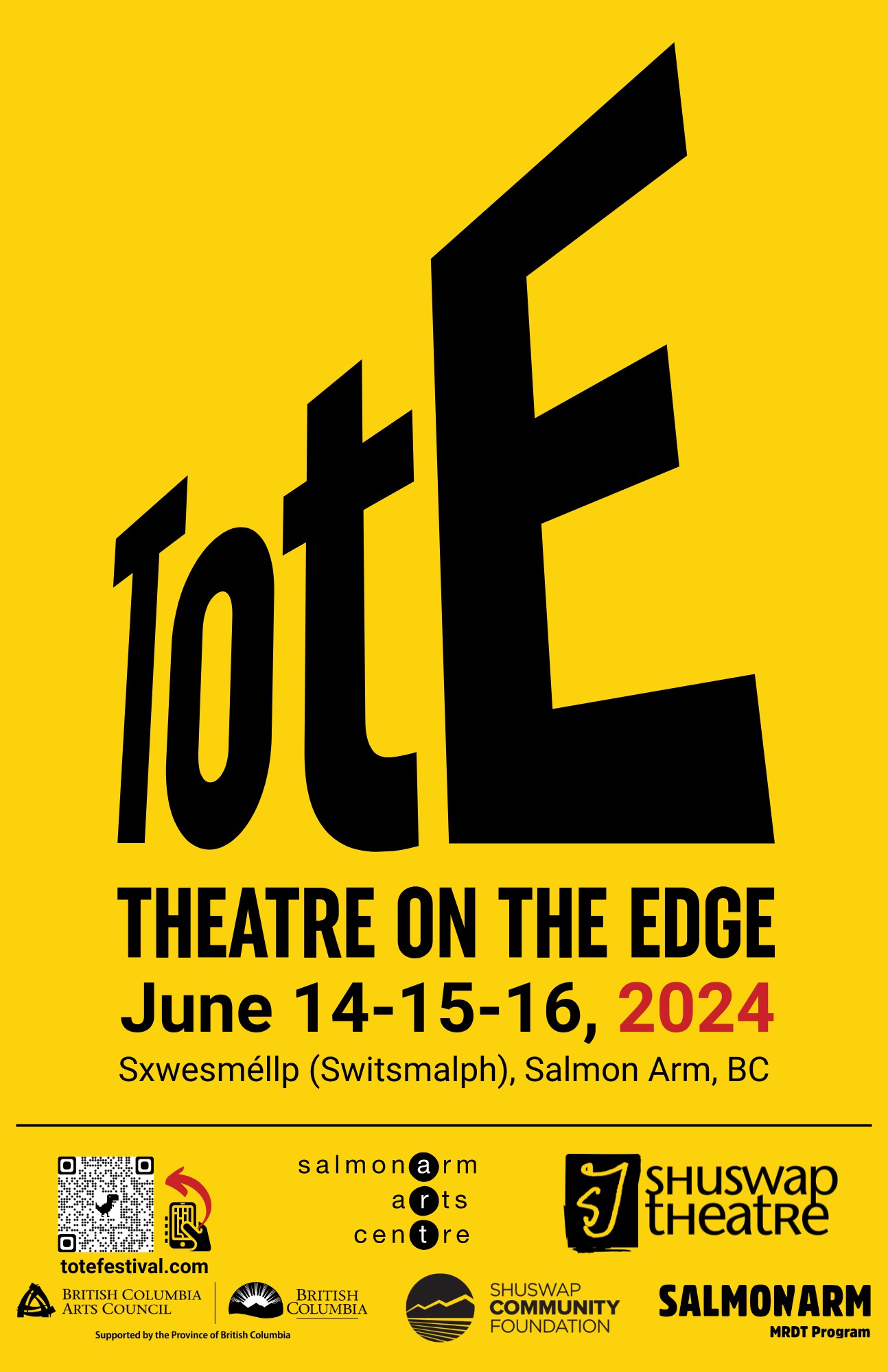 Theatre on the Edge Festival 2024 - CanadaHelps