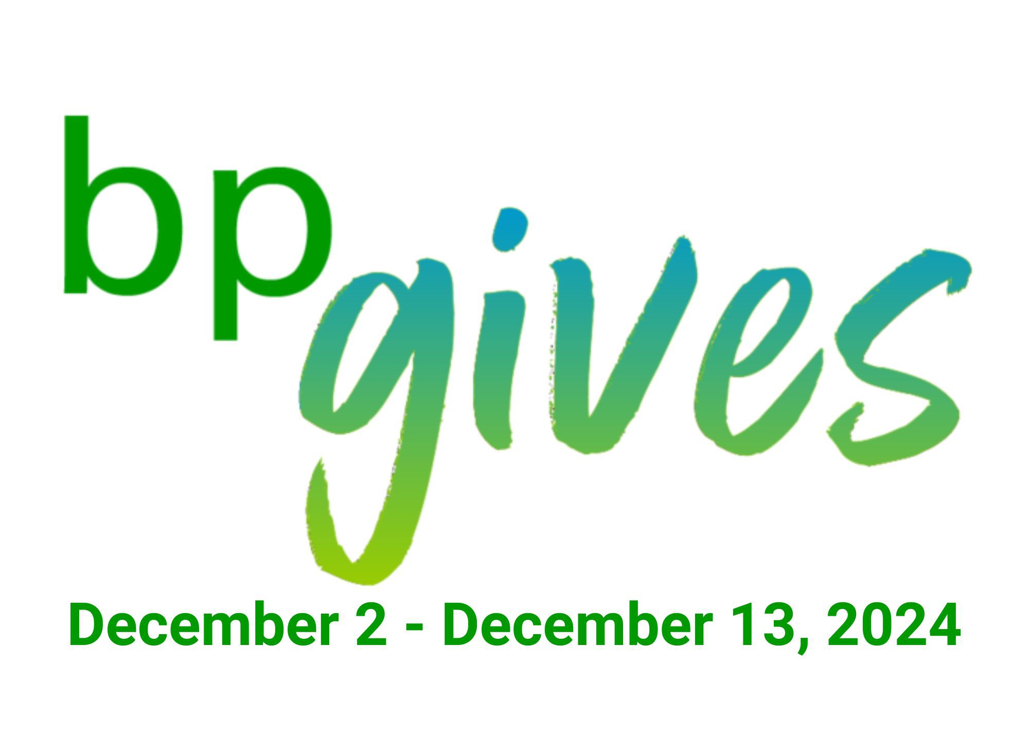 Fundraiser for bp Gives 2024 - CanadaHelps