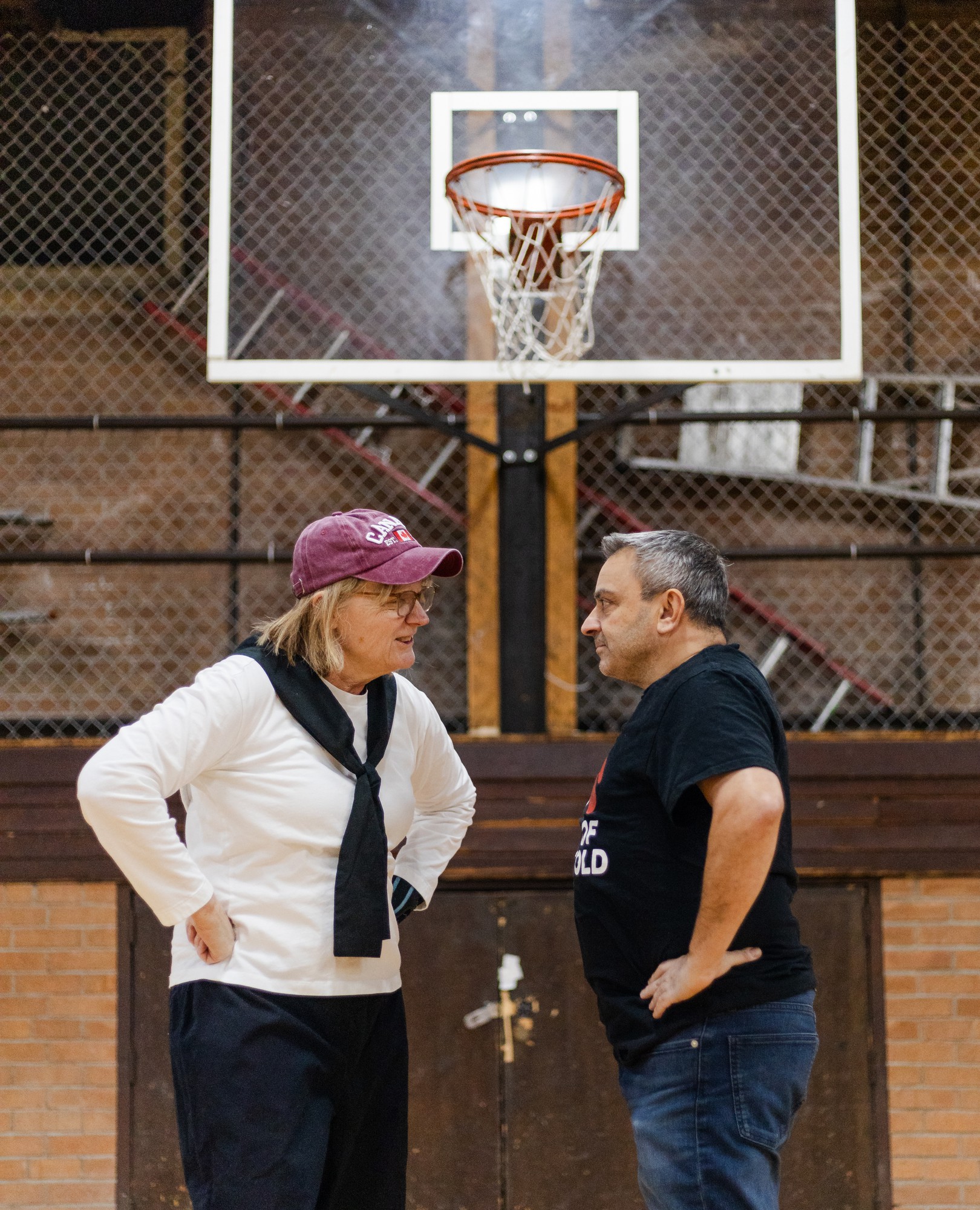Toronto Chill Granny Basketball Team rematch against Out of the Cold ...