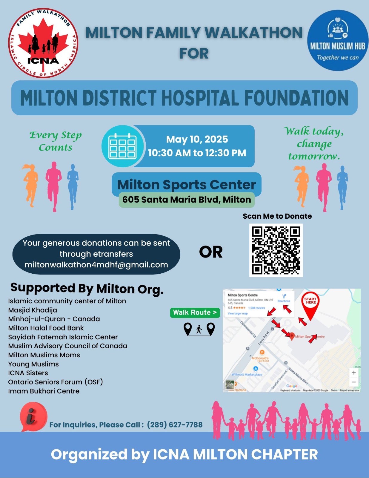 Milton Family Walkathon - CanadaHelps