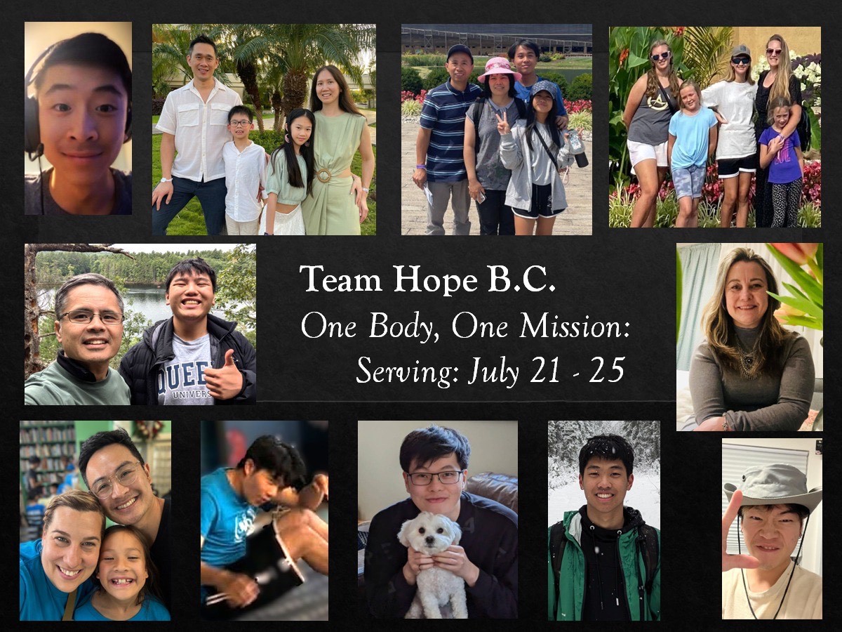 Team Hope Mission 2025 - CanadaHelps