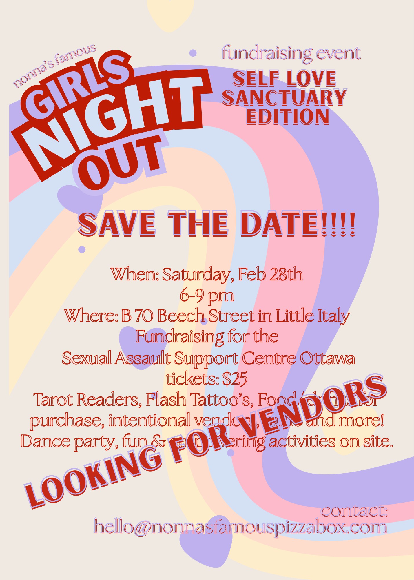 Nonna's Famous Girls Night Out FEB 2026 - CanadaHelps