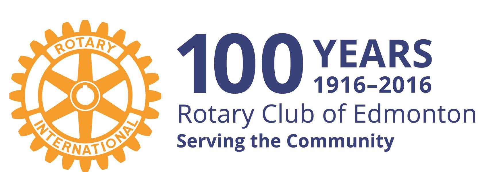 The Rotary Club of Edmonton: Celebrating 100 Years - CanadaHelps