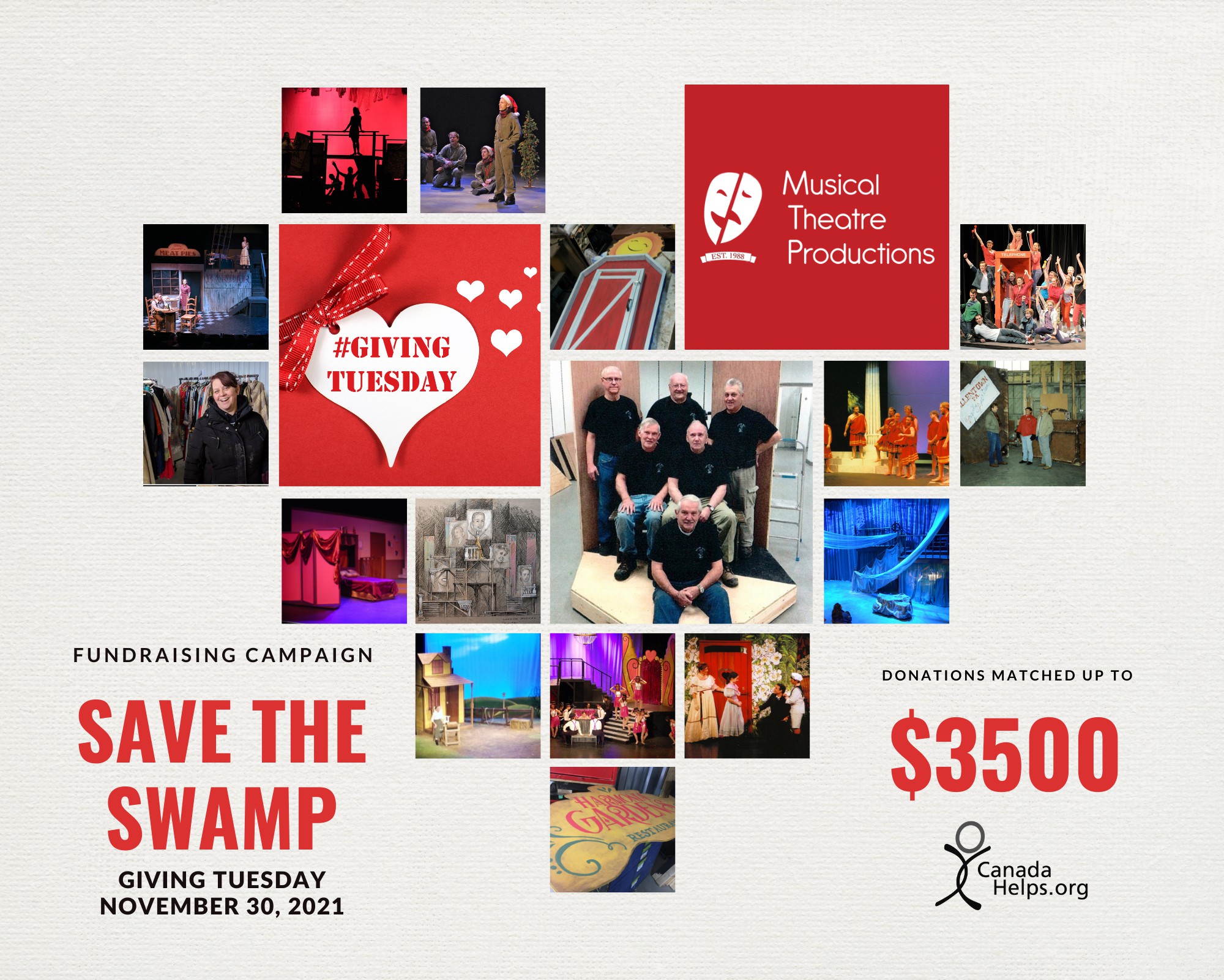 MTP Giving Tuesday - Save the Swamp Fundraiser - CanadaHelps