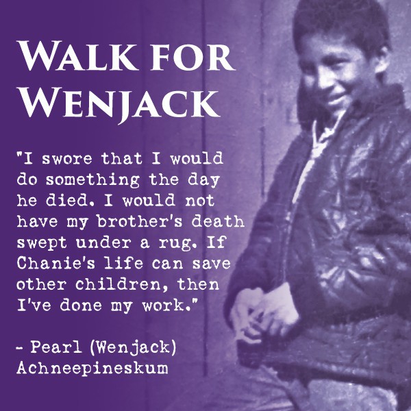 Walk for Wenjack '22 - CanadaHelps