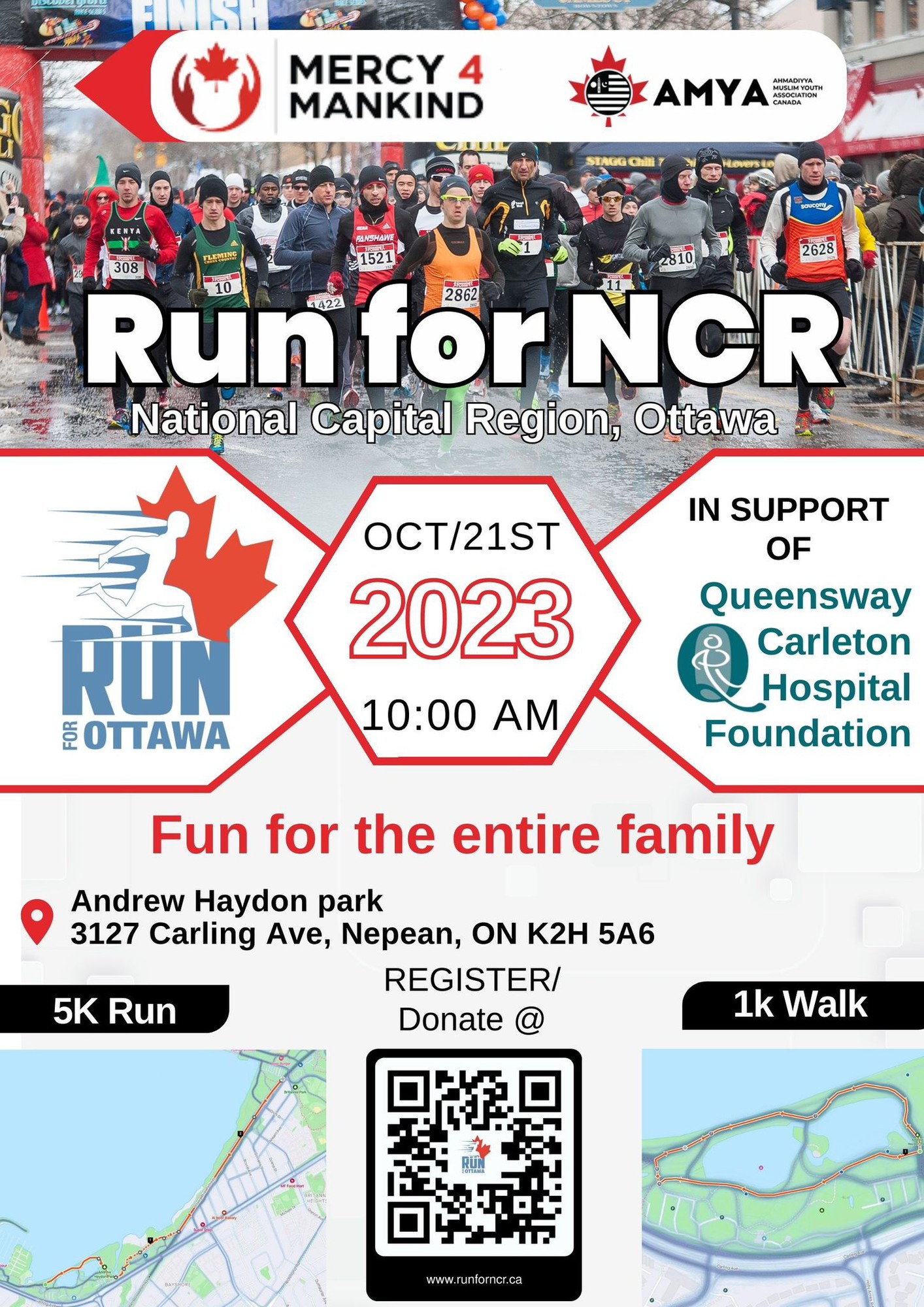 RUN FOR NCR - CanadaHelps