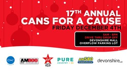 The 17th Annual Cans for a Cause - CanadaHelps