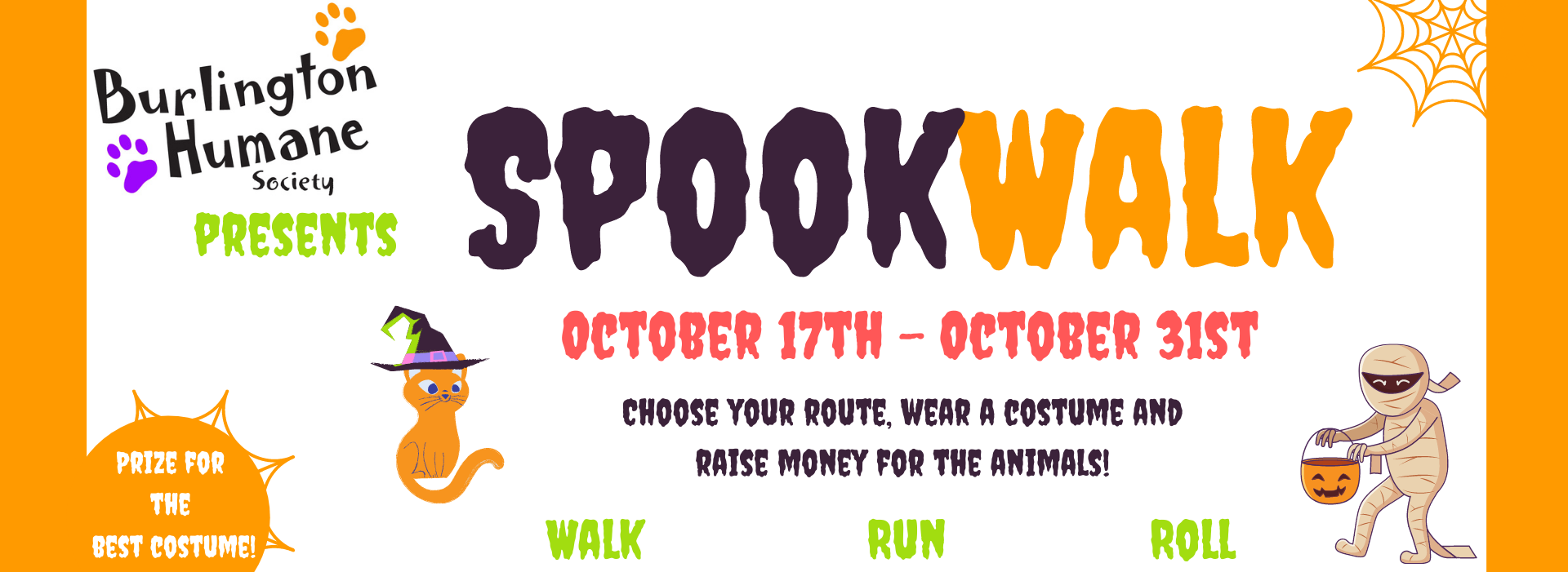 Burlington Humane Society's first ever virtual Spook Walk! - CanadaHelps