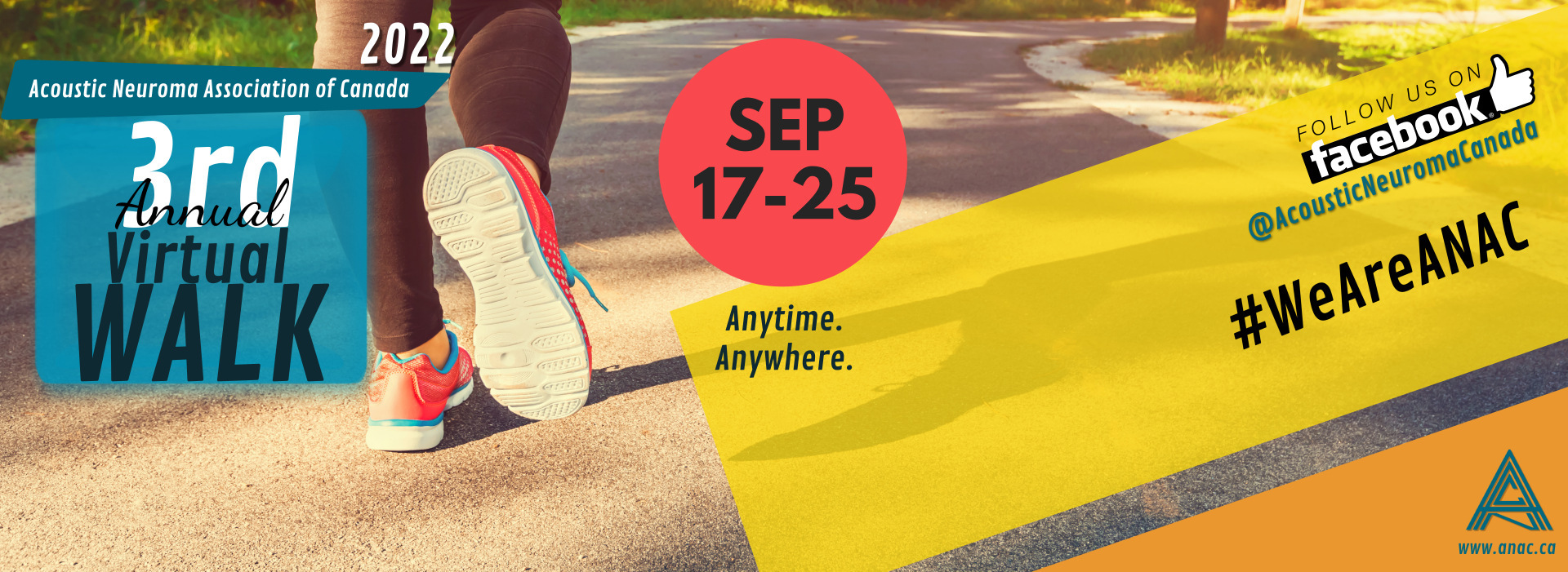 ANAC's Annual Virtual Walk 2022 - CanadaHelps
