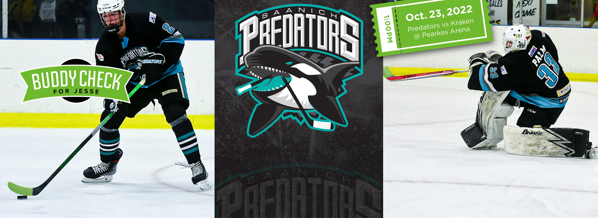 Saanich Predators - October 23, 2022 - CanadaHelps