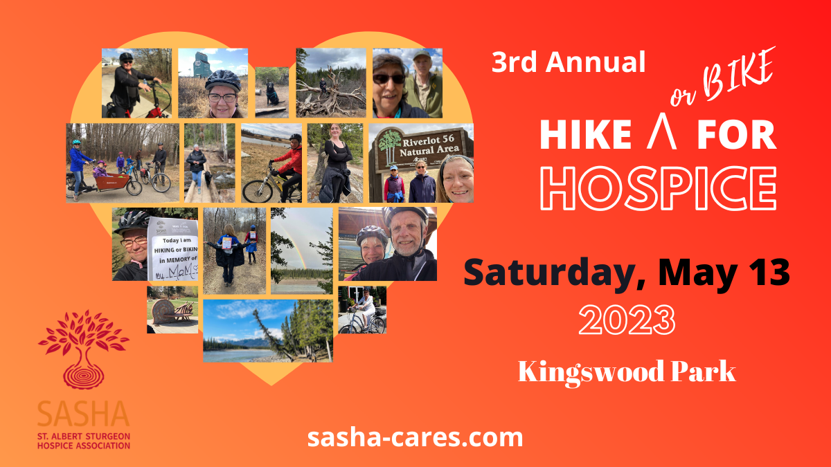 Hike or Bike for Hospice 2023 - Leanne Carson - CanadaHelps
