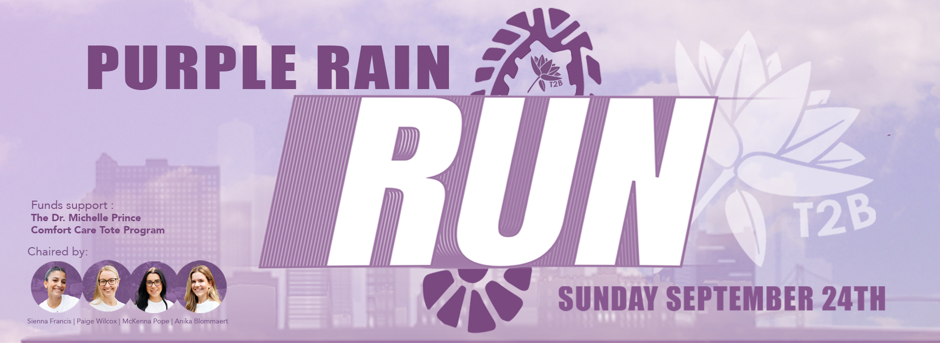 T2B PURPLE RAIN RUN - CanadaHelps