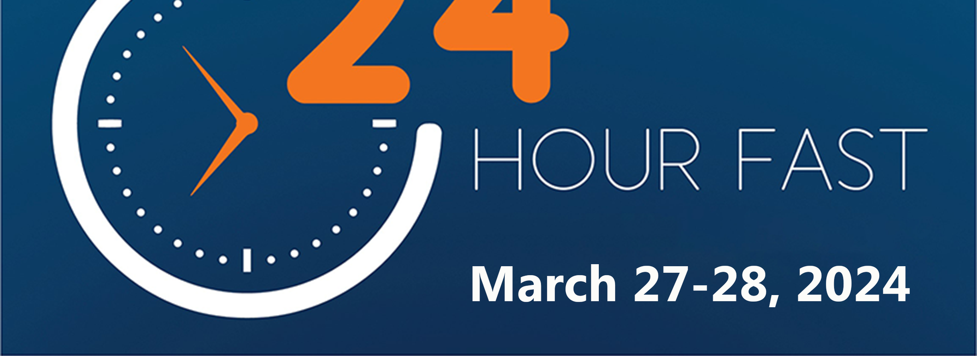 HCCF 24 Hour Fast - March 27th - 28th, 2024 - CanadaHelps