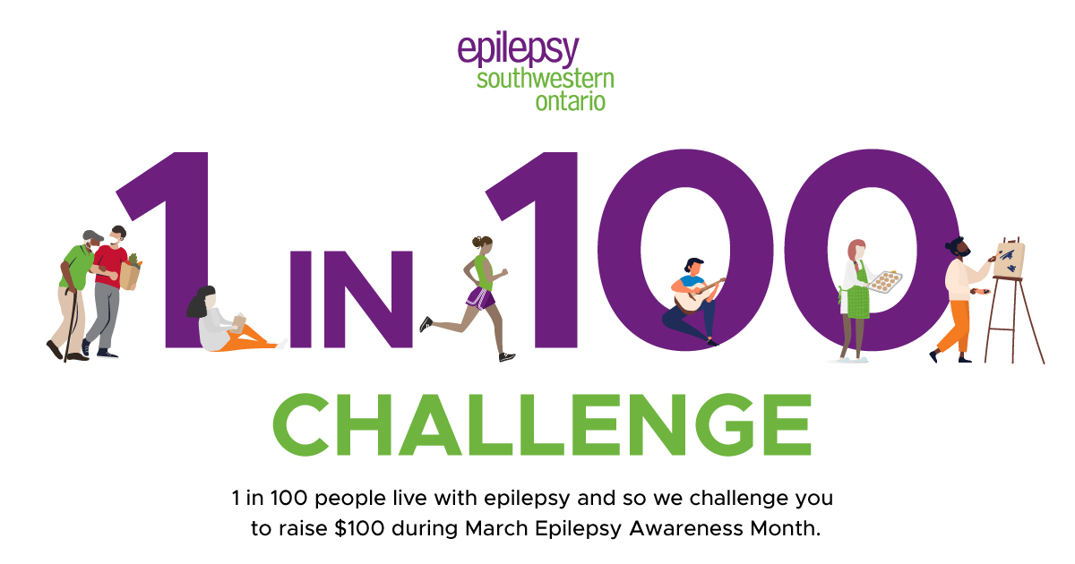 March Epilepsy Awareness Month 2024: 1 in 100 Campaign - CanadaHelps