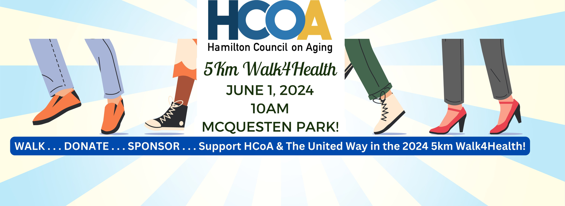 HCoA 2024 5km Walk4Health! - CanadaHelps