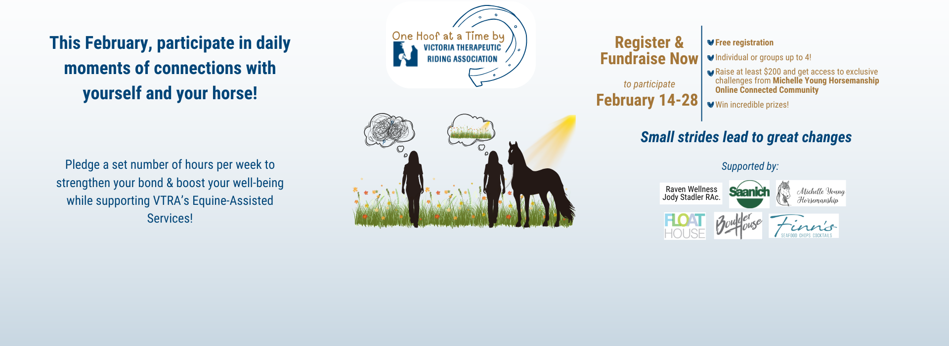One Hoof at a Time by Victoria Therapeutic Riding Association - CanadaHelps