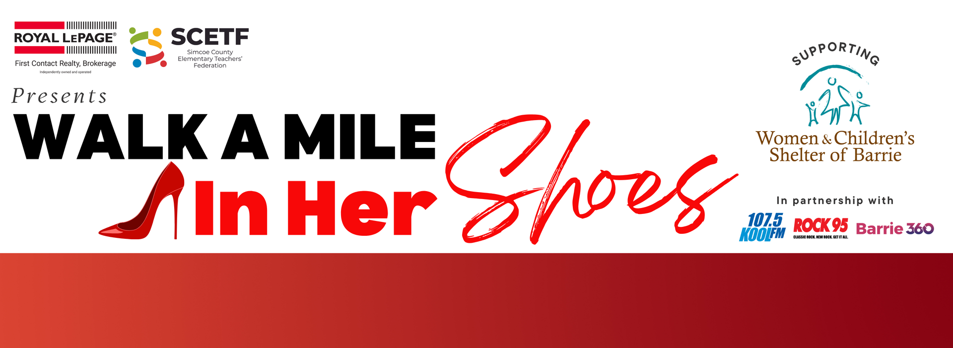 16th Annual Walk A Mile in Her Shoes - Barrie Police Service - CanadaHelps
