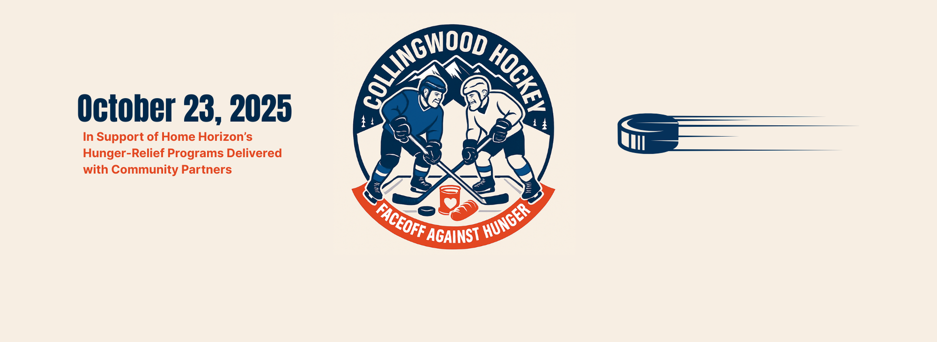 Collingwood Hockey Face Off Against Hunger - CanadaHelps