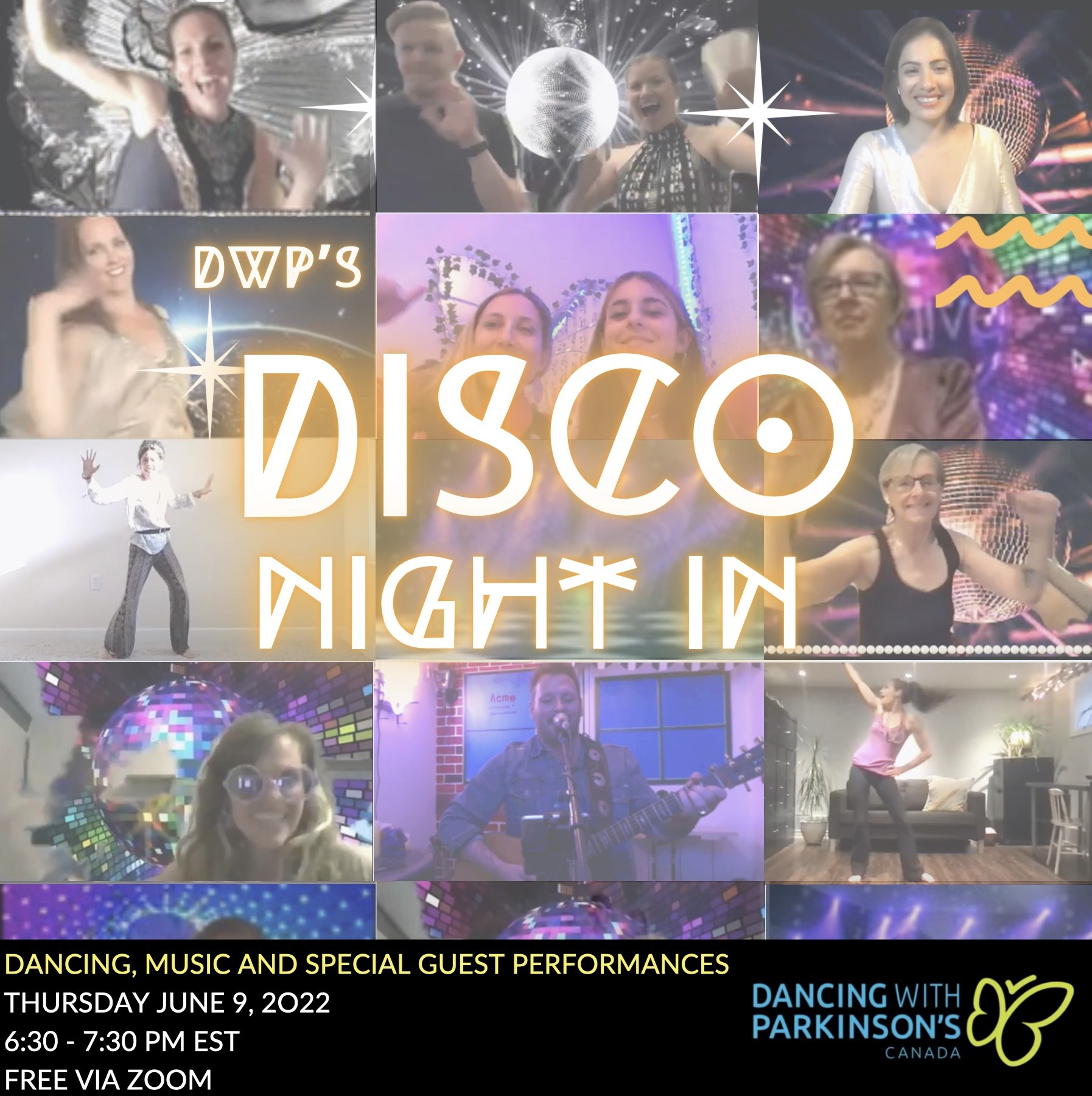 Disco Night-In 2022! - Hands Up - CanadaHelps