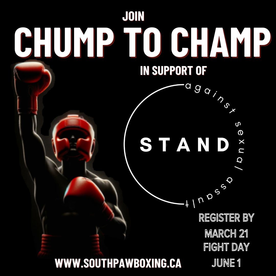 Chump to Champ - Knocking Out Sexual Violence - Reno - CanadaHelps
