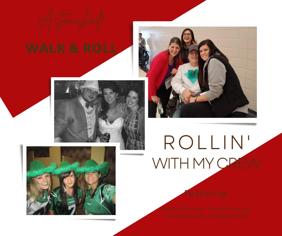 Astonished! Walk and Roll 2022 - Rollin' With My Crew - CanadaHelps