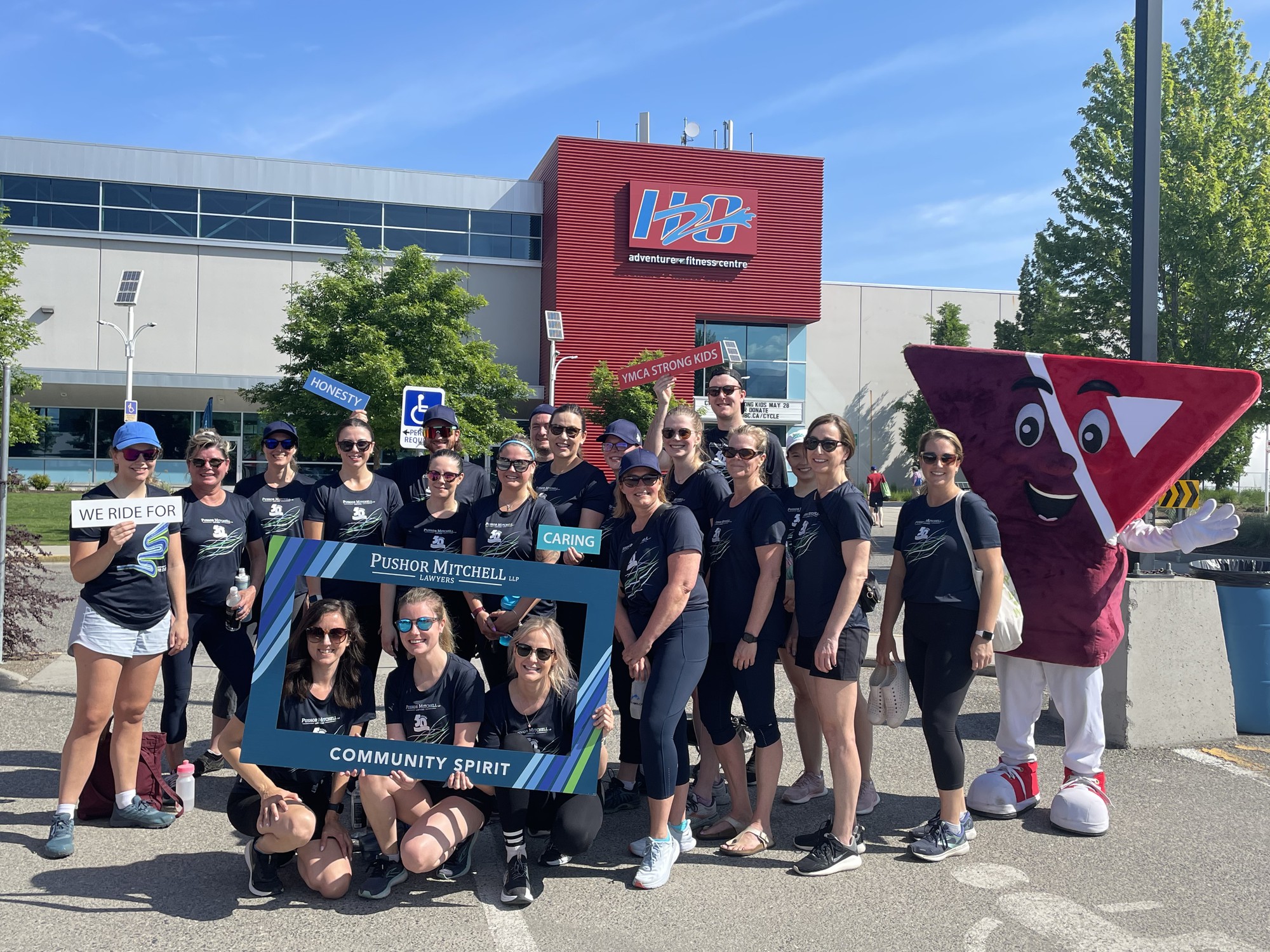 17th Annual YMCA Cycle for Strong Kids - Pushor Mitchell LLP - CanadaHelps