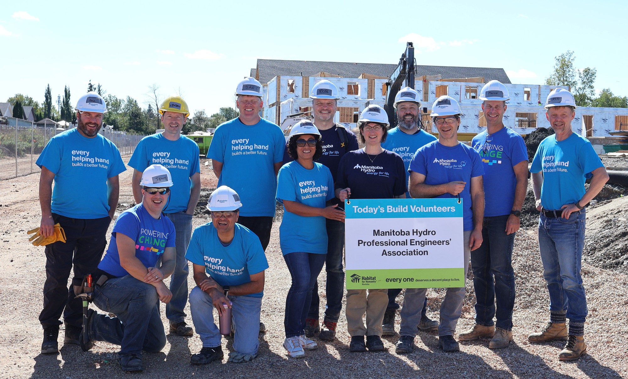 Fundraise for your Habitat Team Build Day - MB Hydro - MHPEA - CanadaHelps